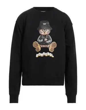 DOMREBEL Cotton Sweatshirt - Black