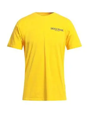 HOLUBAR T-shirt Size Cotton - Yellow
