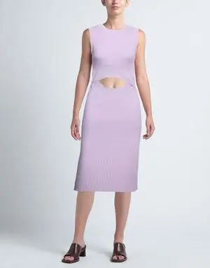 VICOLO Midi Knitted Bodycon Dress