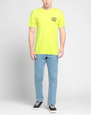 LIVINCOOL T-shirt Size Cotton - Yellow