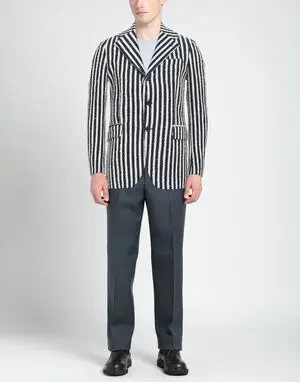 Brian Dales Striped Bouclé Blazer