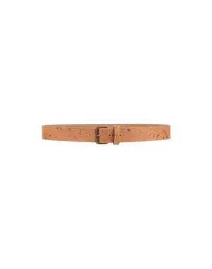 BLOUSON Soft Leather Belt - Brown