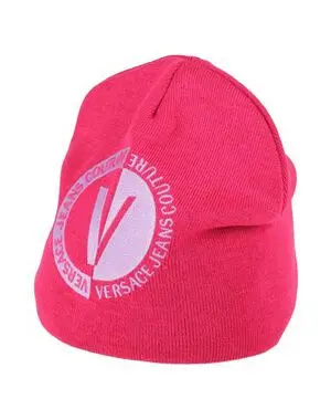 Versace Knitted Beanie Magenta