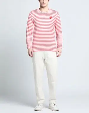 Play Comme Des Garcon T-shirt Size Cotton - Pink
