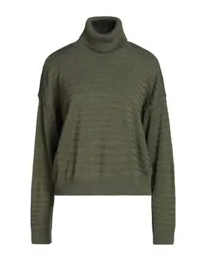 Only Turtleneck Knit Top - Green