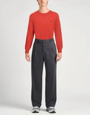BROOKSFIELD Virgin Wool Sweater - Orange
