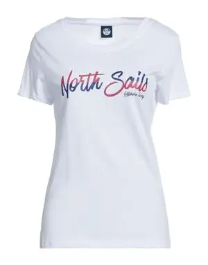 NORTH SAILS Logo-print Cotton T-shirt - White