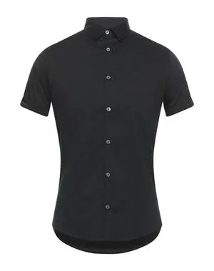 Emporio Armani Man Shirt White Size S Cotton, Polyamide, Elastane Black