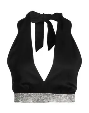 VICOLO Crop Top Black
