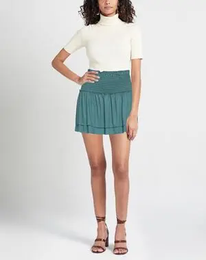 VICOLO Mini Skirt Viscose - Green