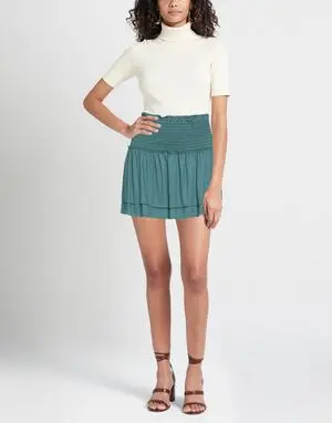 VICOLO Mini Skirt Viscose - Green