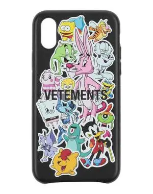Vetements Covers & Cases Textile Fibers - Black