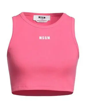 MSGM Crop Top - Fuchsia
