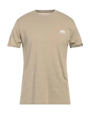 Alpha Industries T-shirt Size Cotton - Beige