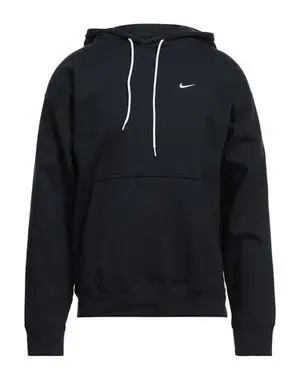 Nike Cotton-Blend Fleece Hoodie Black