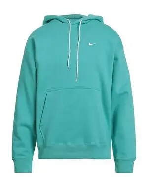 Nike Cotton-Blend Fleece Hoodie Blue