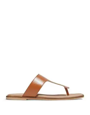 Iris & Ink Thong Sandals - Brown