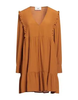 SOLOTRE Mini Dress - Beige