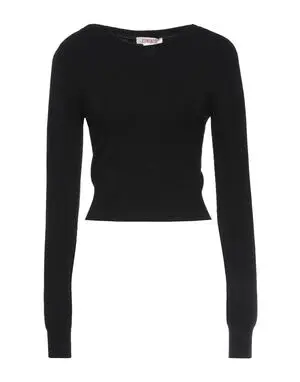 KONTATTO Sweater In Viscose And Polyamide Blend - Black