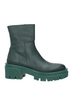 EQUITARE EQUITARE Charlotte Ankle Boots In Soft Leather Green