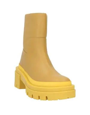 EQUITARE Charlotte Ankle Boots In Soft Leather - Yellow