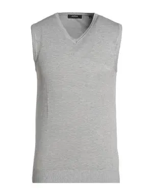 Alpha Studio Sleeveless Knitted Top - Grey