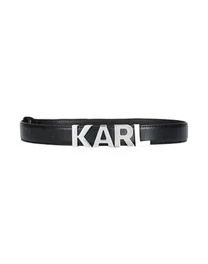 Karl Lagerfeld K/swing Belt - Black
