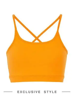 THE GIVING MOVEMENT X YOOX Recycled Polyester Top - Orange