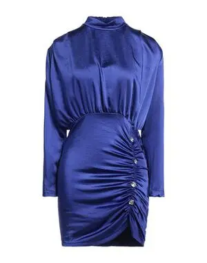 VANESSA SCOTT Mini Bodycon Dress Blue
