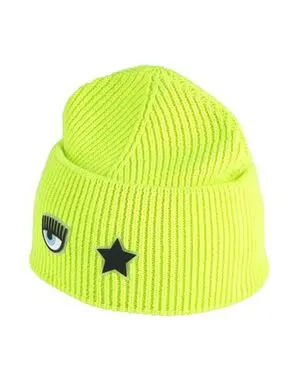 CHIARA FERRAGNI Knitted Beanie Green