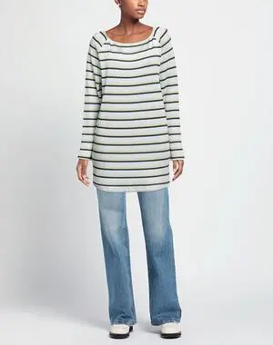 Patrizia Pepe Striped Knit Sweater