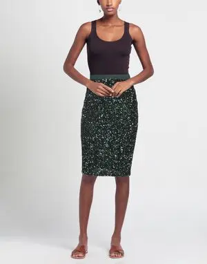 CARACTÈRE Midi Pencil Skirt - Green