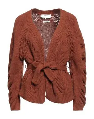 Ba&sh Knitted Cardigan With Belt