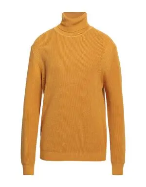 BELLWOOD Turtleneck Virgin Wool Sweater - Yellow