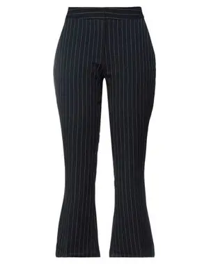 CLOSET Flared Pinstriped Pants