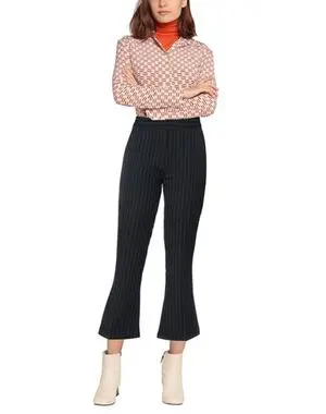 CLOSET Flared Pinstriped Pants