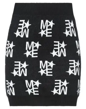 MARC ELLIS Knitted Mini Skirt - Black