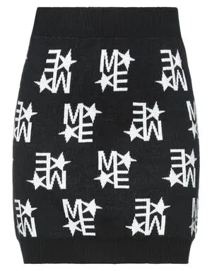 MARC ELLIS Knitted Mini Skirt - Black