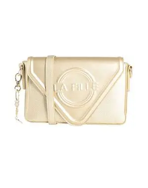 LA FILLE DES FLEURS Cross-body Bag Textile Fibers - Gold