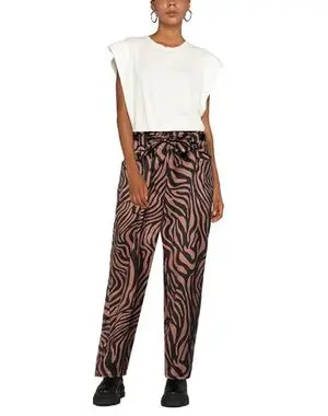 Relish Straight-leg Zebra-print Pants