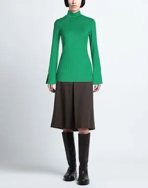 BERNA Turtleneck Top - Green