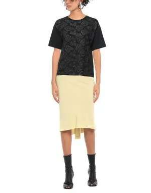 Momoni Printed Cotton T-shirt - Black
