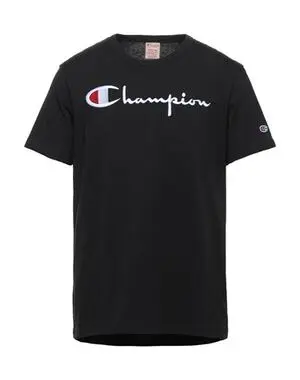 Champion T-shirt Size Cotton - Black