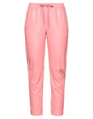 SEMICOUTURE Tapered Coated Pants - Pink