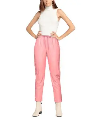 SEMICOUTURE Tapered Coated Pants - Pink
