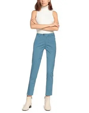 MICHAEL COAL Slim Fit Cropped Pants