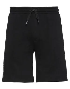 John Richmond Cotton Bermuda Shorts - Black
