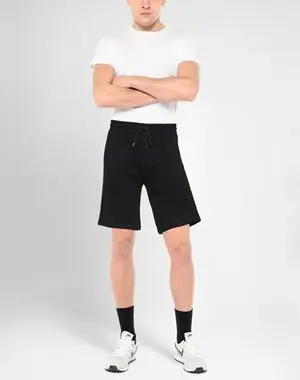 John Richmond Cotton Bermuda Shorts - Black