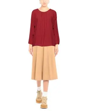 MANILA GRACE Pleated Woven Top