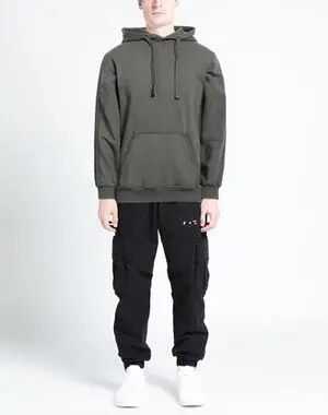 BIKKEMBERGS Sweatshirt Size Cotton, Elastane
